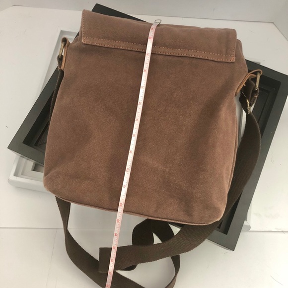 Augur | Bags | Augur Leather Canvas Boho Bag | Poshmark